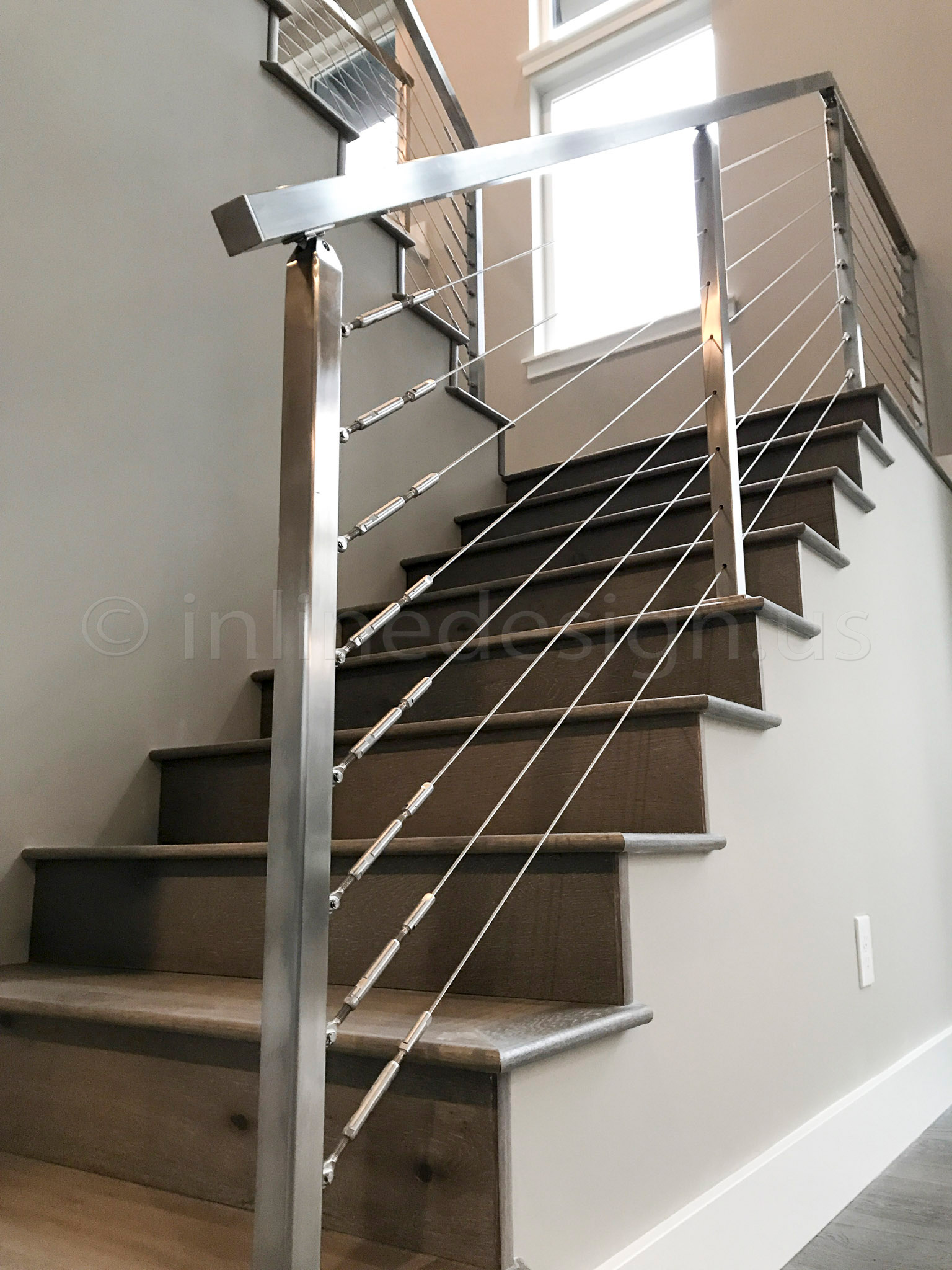 An Optimized Stainless Steel Cable railing in Washington – Inline Design